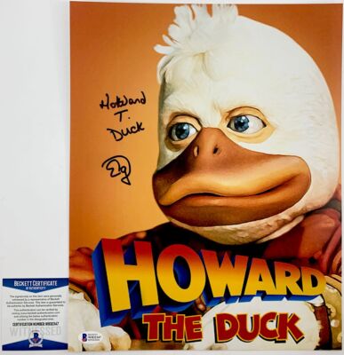 Ed Gale Signed Howard The Duck 11x14 Photo R Autograph BAS COA | eBay
