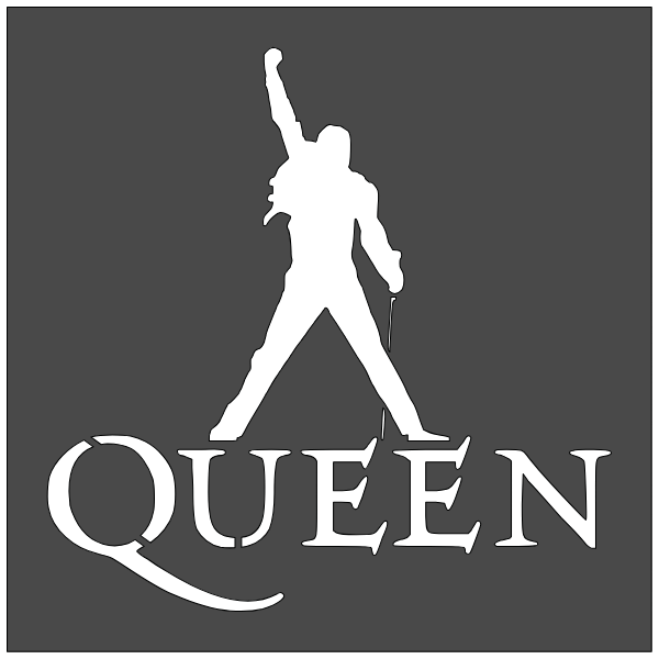 Queen Stencil