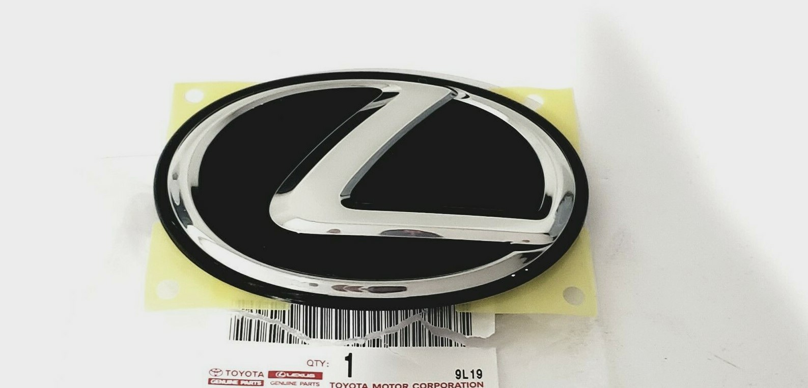FITS 2015-2020 OEM NEW LEXUS RCF BLACK REAR TRUNK EMBLEM 15 16 17 18 19 ...
