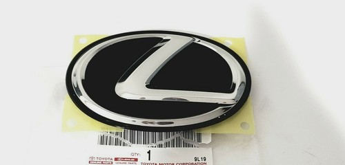 FITS 2015-2020 OEM NEW LEXUS RCF BLACK REAR TRUNK EMBLEM 15 16 17 18 19 ...