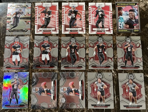Huge Atlanta Falcons Football Card Lot - 57 Cards! London / Penix Jr ...