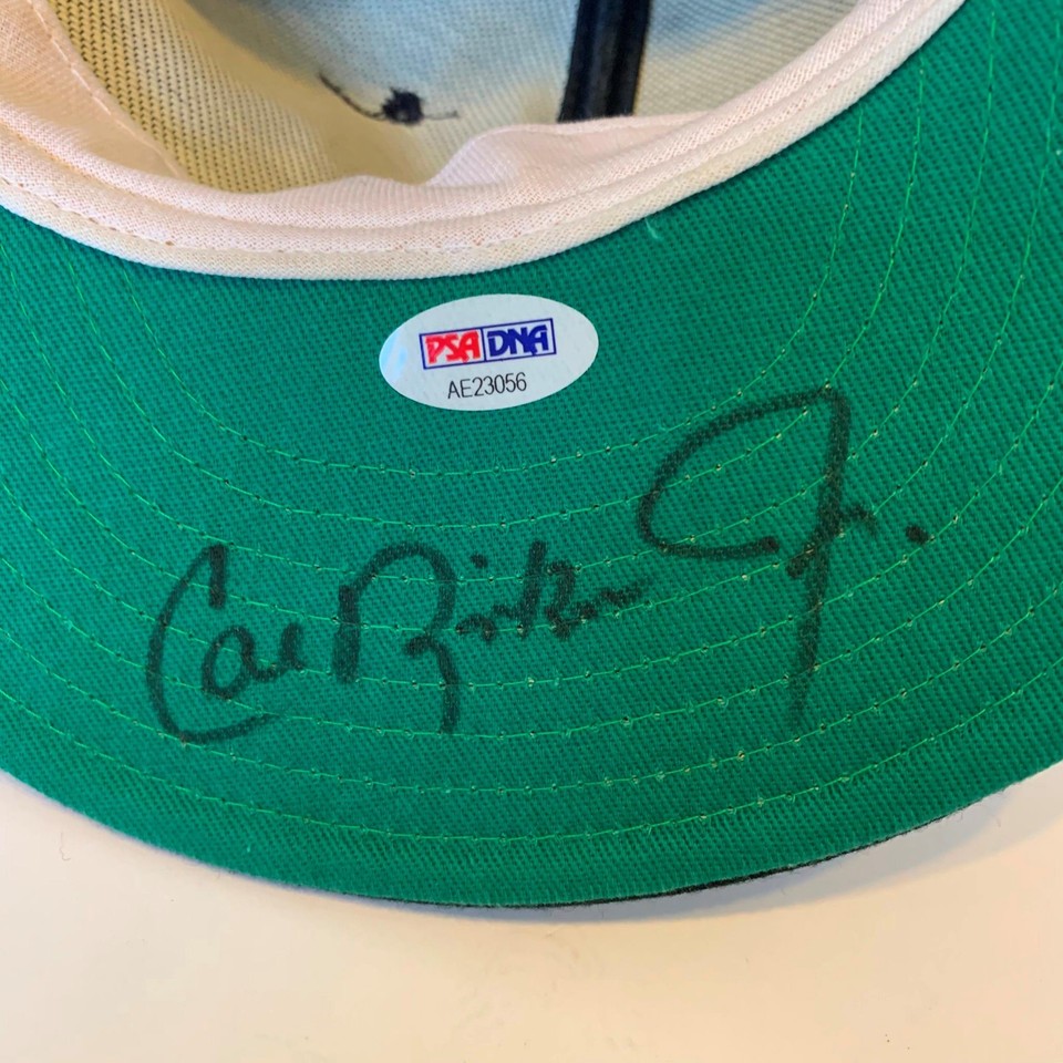 1980's Cal Ripken Jr Signed Authentic Baltimore Orioles Game Model Hat ...