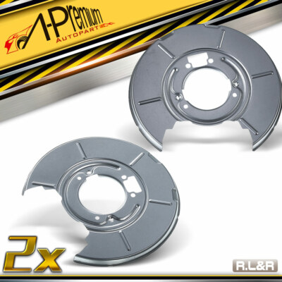 A-Premium 2x Rear DISC Brake Dust Shield for BMW E36 E46 316 318 320 ...