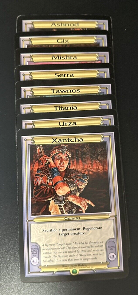 MTG Magic the Gathering Vanguard Complete Set *32 Cards* WotC Oversized ...