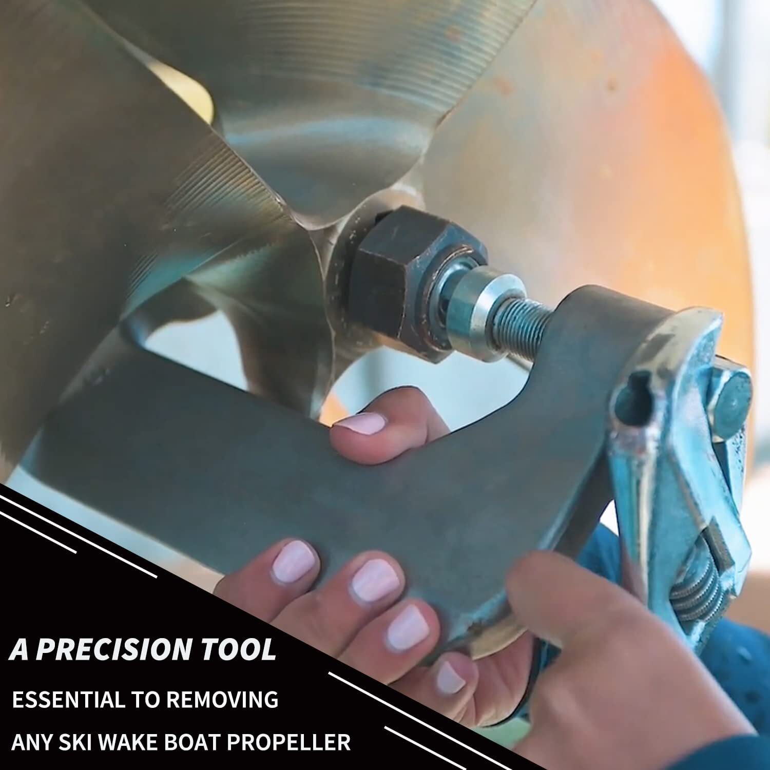 Marine C Clamp 330S Propeller Puller 1 1/4" Shafts for Ski Wakeboard ...