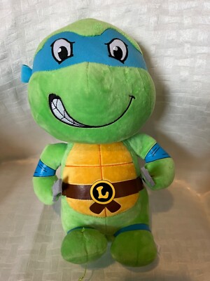 Ty Leonardo 11" Teenage Mutant Ninja Turtle Plush Soft Toy Stuffed ...