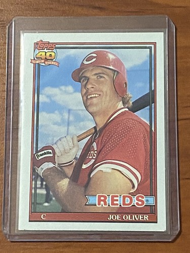 1991 Topps - #517 Joe Oliver Cincinnati Reds | eBay