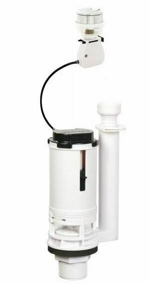 Dual Flush Toilet Cistern Syphon Valve Push Button Fluidmaster WC 550mm ...