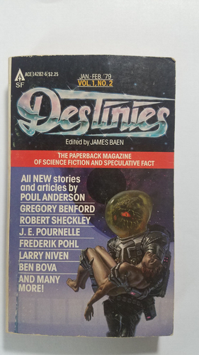 Destinies edited by James Baen 1979 Paperback | eBay