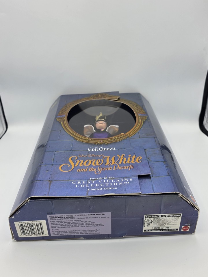 Disney Great Villains Collection Evil Queen Barbie Doll Snow White ...