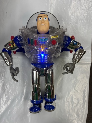 Buzz Lightyear Skeleton Clear Toy Story Talking Space Rescue Figure ...