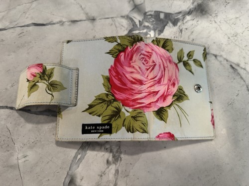 Kate Spade 6 Hole Planner Agenda Organizer in Cabbage Rose RARE | eBay