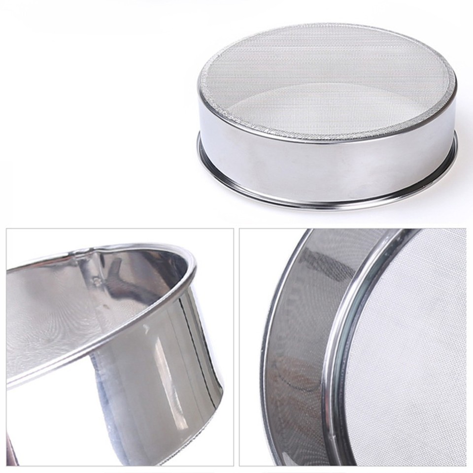 2 PCS Flour Sieve Tool Sifter for Baking Hand-operated Sifters ...