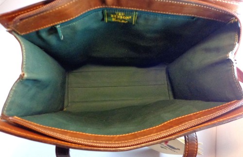 Ted Benson Leatherware Collection Shoulder Bag Made in Italy | eBay