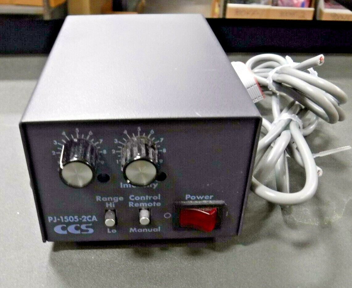 CCS PJ-1505-2CA Machine Vision LED Power Supply (100-240V, 50/60Hz/ 5 ...