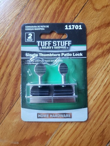 Thumb Turn Window Locks (Pack of 2) NEW!! Tuff Stuff | eBay
