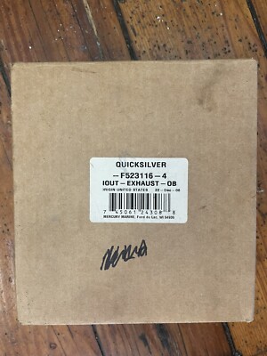 Mercury Outboard Force Lower Unit Exhaust Snout F523116-4 | eBay