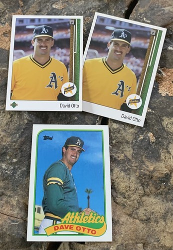 David Otto Baseball Cards. Oakland Athletics. | eBay
