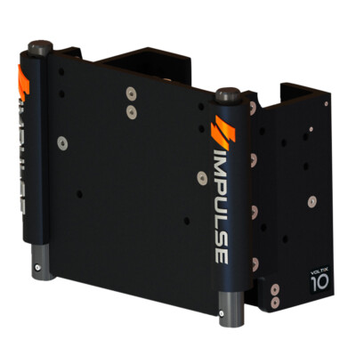 IMPULSE XL 10" Set Back Electric Jack Plate w/Standard Control - Black ...