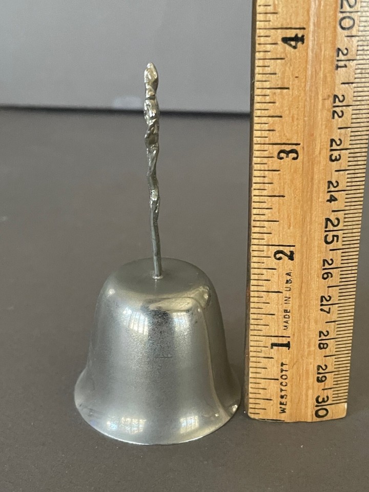 VINTAGE DANBURY MINT 1976 MOTHER'S DAY SILVERPLATE BELL 6525 NO CLAPPER ...