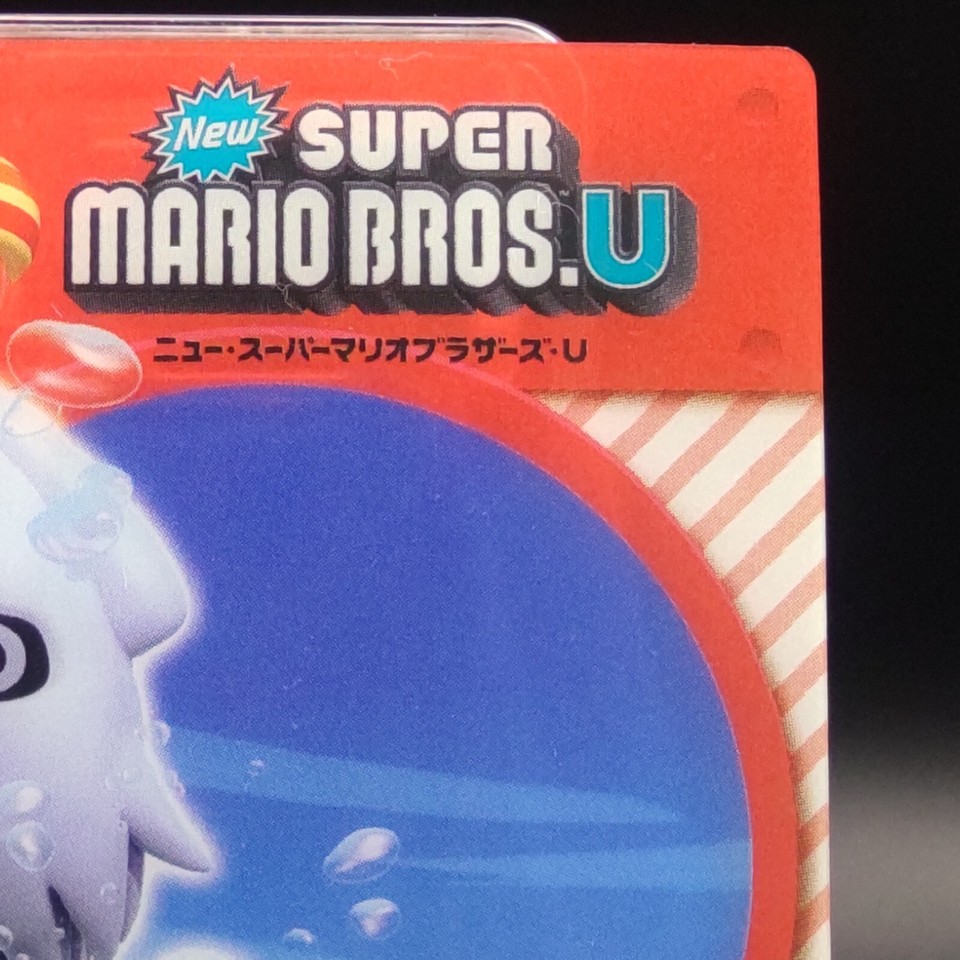 Blooper kids New Super Mario Bros U Vintage Plastic Card Nintendo ...