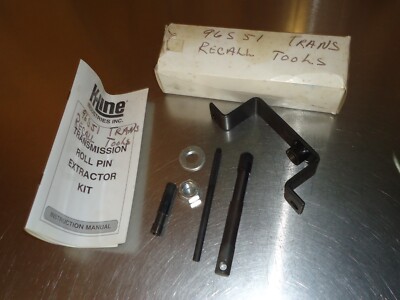 K-Line Transmission Roll Pin Extractor Kit BB1996B Ford 96S51 Taurus ...