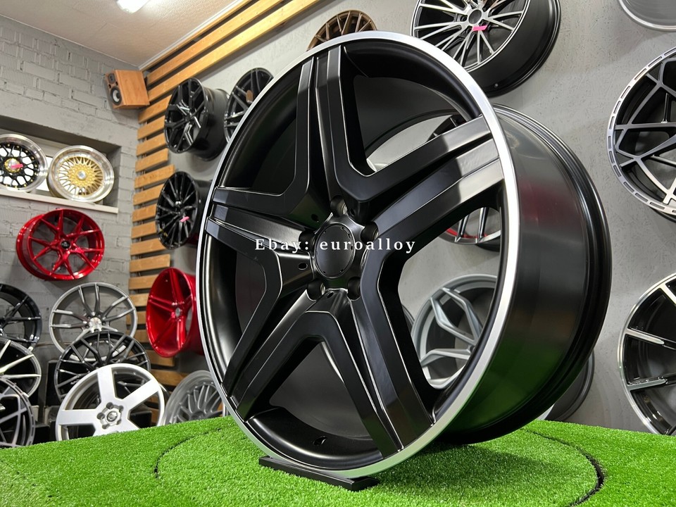 4 x 21 Inch 5x130 AMG Style Monoblock Wheels: Fits For Mercedes W463 ...