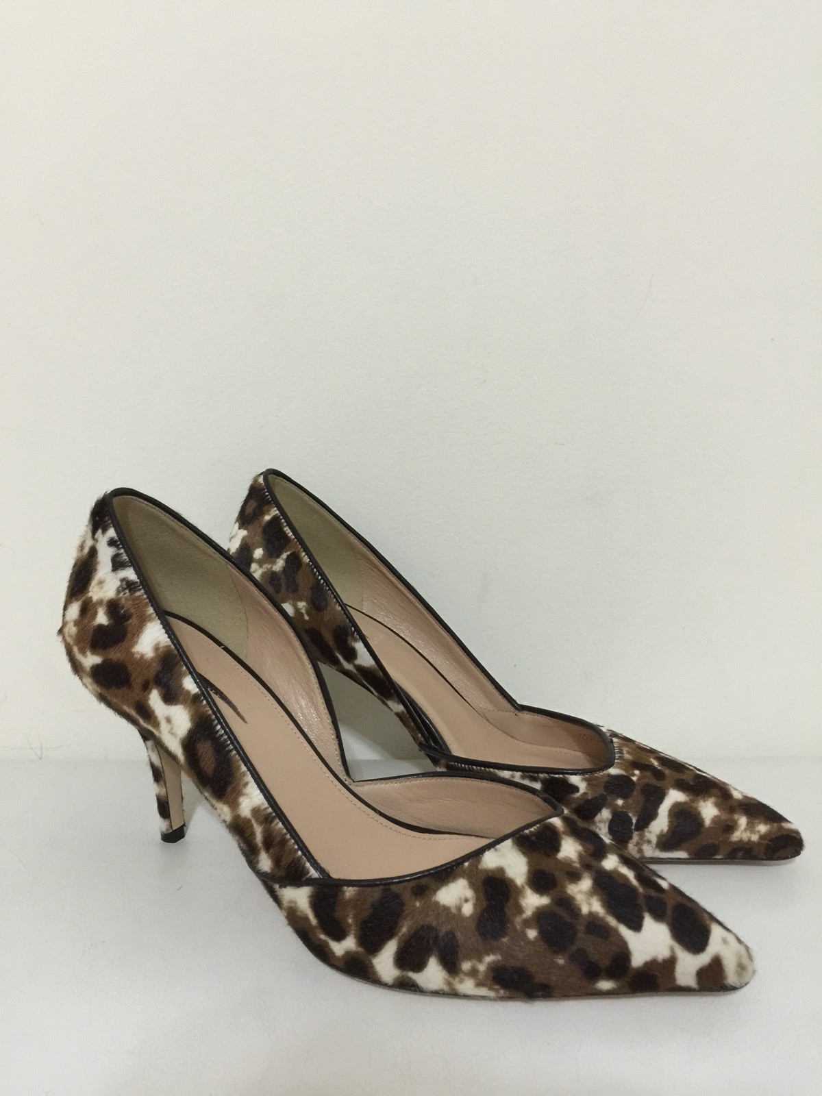 New JCrew Collection Colette calfhair dOrsay pumps shoes $378 E0776 Sz ...