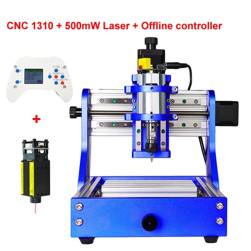 Mini CNC Router Engraver 1310 Metal Frame Desktop PCB Milling Machine ...