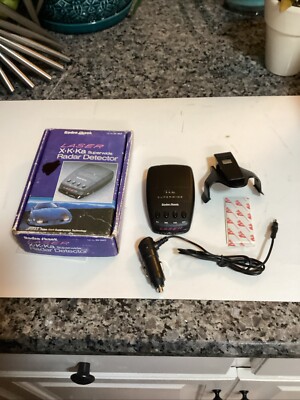 Radio Shack X- K- Ka Superwide Radar Laser Detector Model 22-1647 W ...