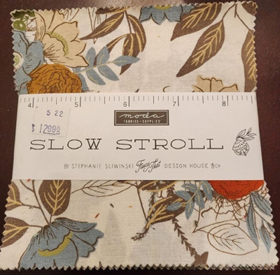 Moda Slow Stroll Charm Pack 5" by Stephanie Sliwinski Fancy That Design ...