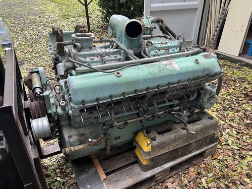 Rover Mk 4B Rolls Royce - Meteor Merlin Complete Engine RAF RARE 27LT ...