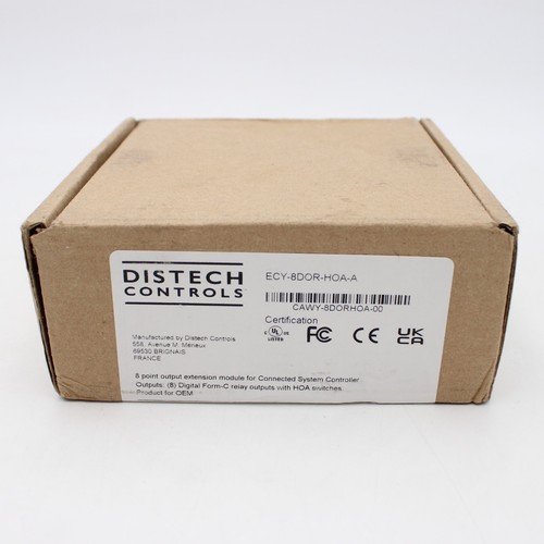 Distech Controls ECY-8DOR-HOA-A Output Extension Module | eBay