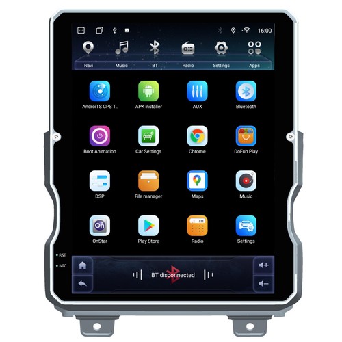 For Jeep Wrangler JL 2018-2023 apple usb tesla car stereo radio screen ...