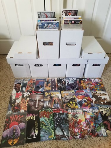 HUGE GRAB BAG Comic Book Lot of 50 Comics - Marvel, DC, Indies: FREE ...