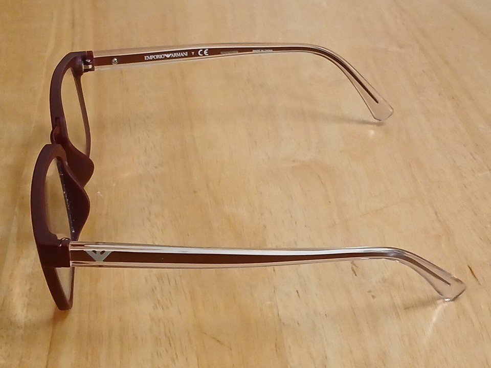 EMPORIO ARMANI EA 3108-f 5578 DARK RED 55/19-145 Frames ONLY | eBay