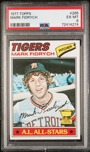 1977 TOPPS #265 MARK FIDRYCH ROOKIE RC PSA 6 | eBay