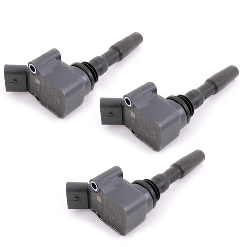 Genuine 3 PCS Ignition Coil For Audi Q2 VW Golf T-Roc SKODA Kamiq 1.0 ...