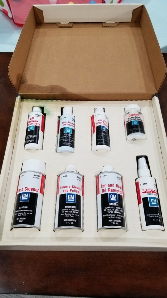 1968 69 70 71 72 Chevelle SS Camaro Nova Monte L78 LS5 LS6 NOS GM Car Care Kit | eBay