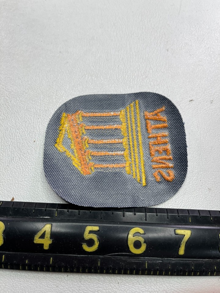 Vintage ATHENS GREECE Denim Patch T126 | eBay