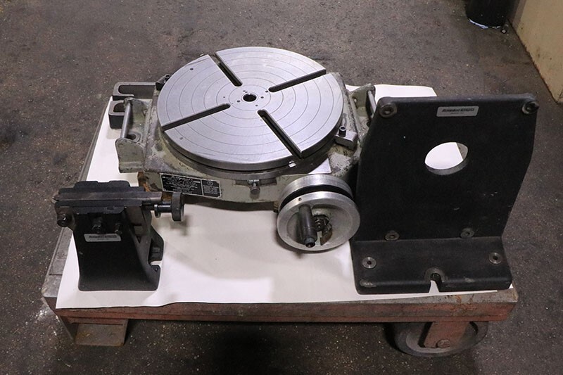 15" W 15" L Bridgeport RT-15 ROTARY Tbl, w/ right angle attachment | eBay