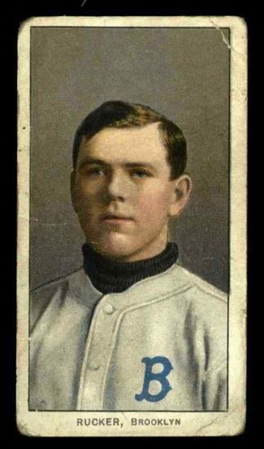 1909 T206 Nap Rucker (Portrait) - GD | eBay