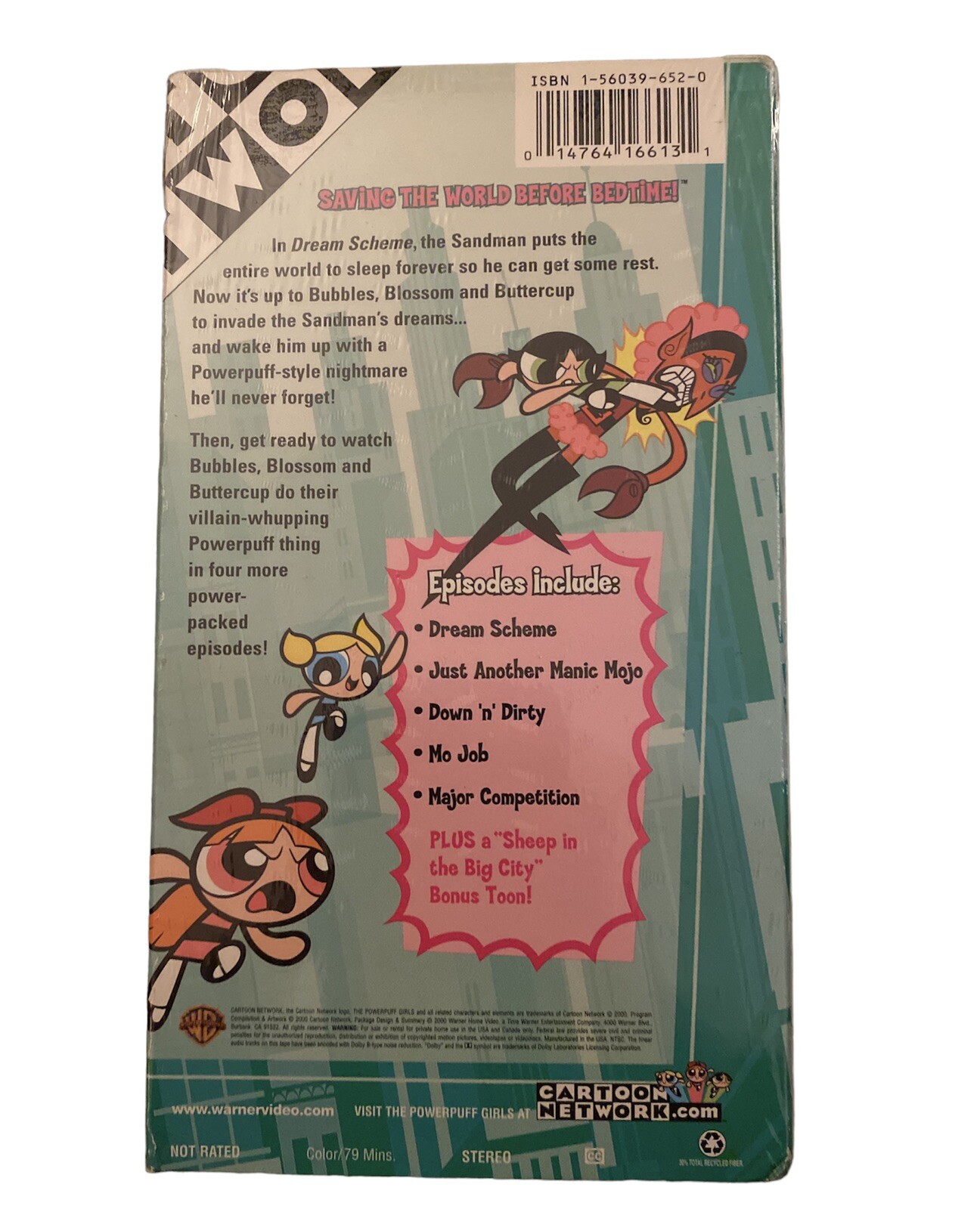The Powerpuff Girls - Dream Scheme (VHS, 2000, Slipsleeve) for sale ...