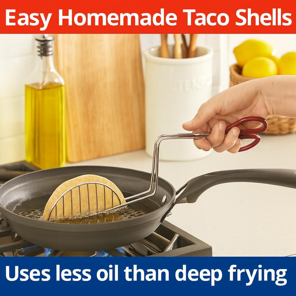 Taco Shell Tong, Steel, for Making Homemade Taco Shells | eBay