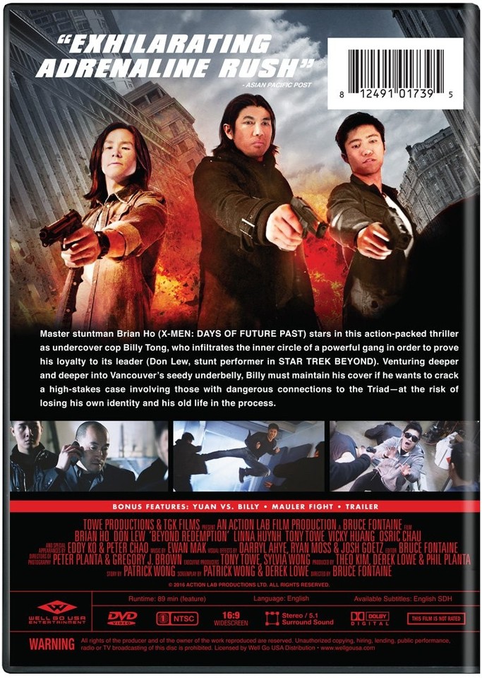 Beyond Redemption (DVD) Brian Ho Osric Chau Linna Huynh Bruce Fontaine | eBay