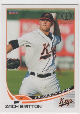 2017 Choice Frederick Keys Top Birds Zach Britton #04 | eBay