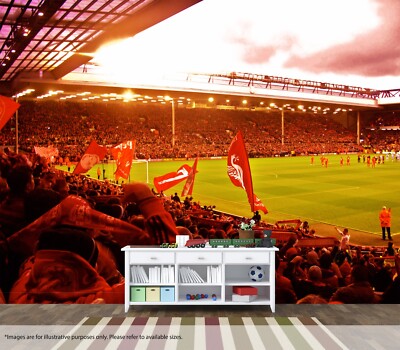 Anfield Football Stadium Wall Mural Quality Pasteable Wallpaper | eBay UK