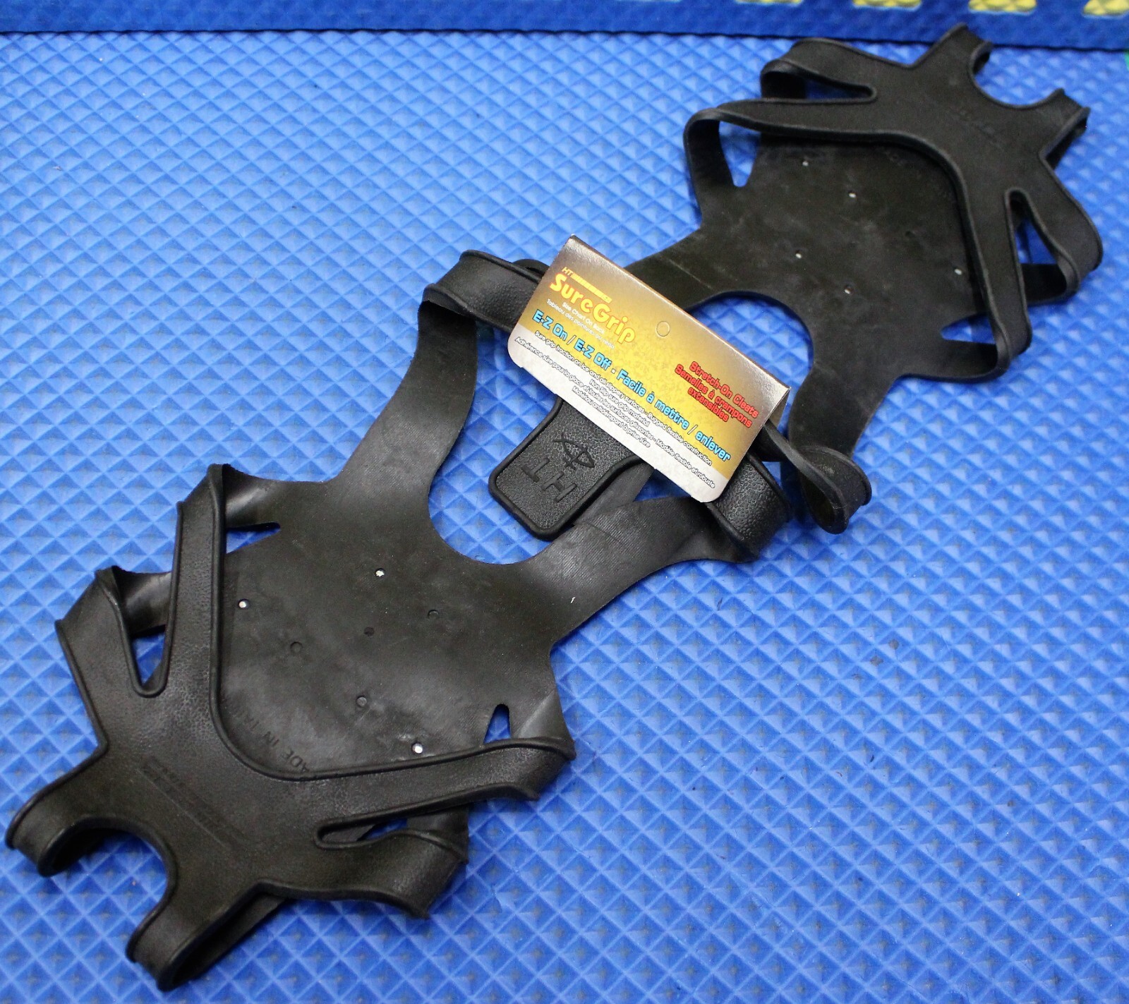 HT Sure Grips Stretch-On Safety Cleats Size 13 Black SGT-3 for sale ...