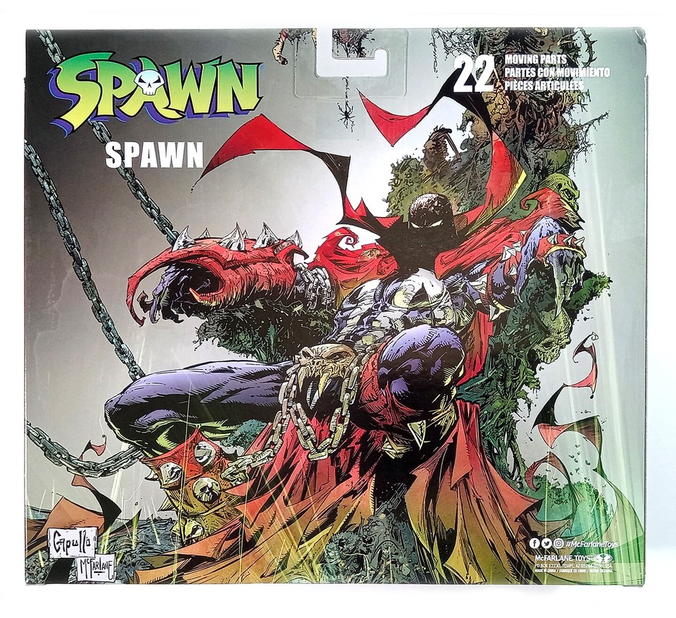 McFarlane Toys SPAWN on Throne Deluxe 7" action figure New | eBay