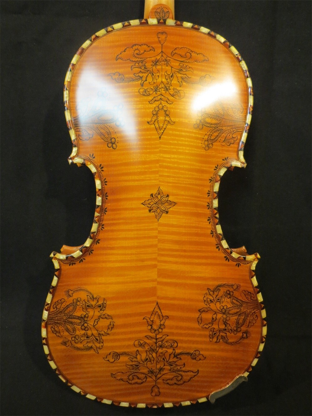 Hardanger fiddle Norwegian fiddle 4/4 violin (4*5),copy hardanger ...